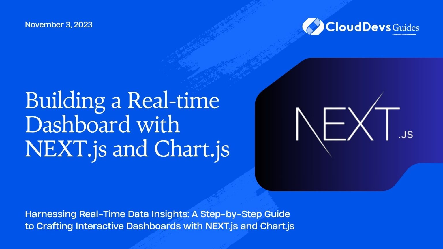 Building a Real-time Dashboard with NEXT.js and Chart.js