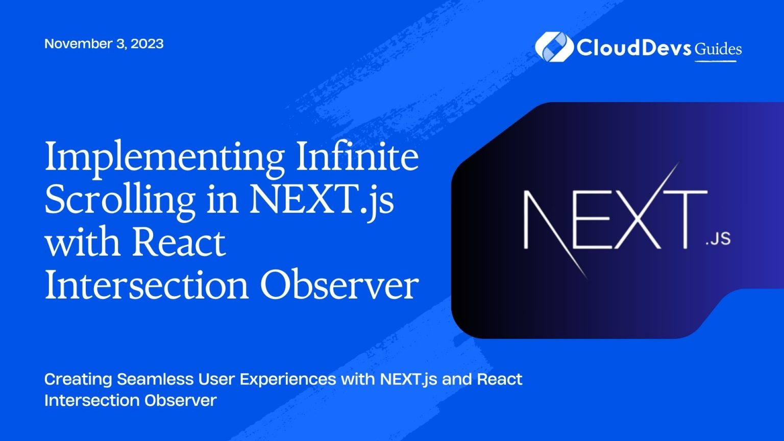 Implementing Infinite Scrolling In Nextjs With React Intersection Observer