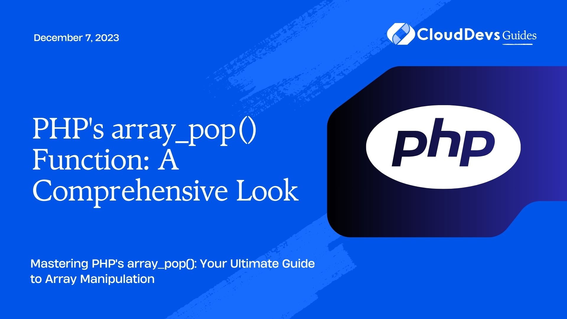 PHP s Array pop Function A Comprehensive Look PHP s Array pop Function A Comprehensive Look