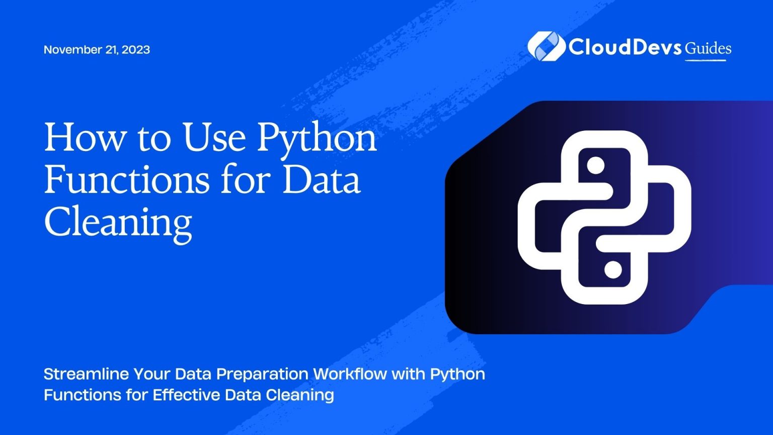 How to Use Python Functions for Data Cleaning