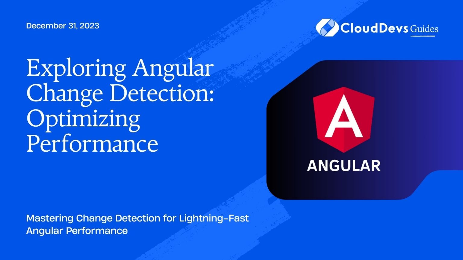 Exploring Angular Change Detection: Optimizing Performance