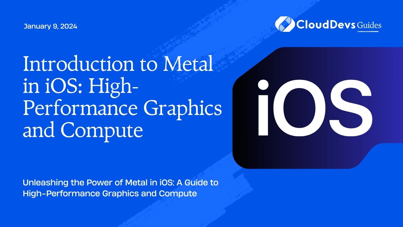 Introduction to Metal in iOS: High-Performance Graphics and Compute