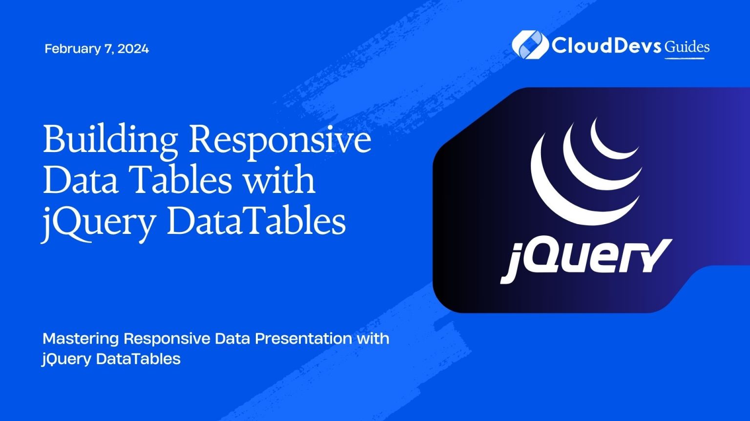 Building Responsive Data Tables With Jquery Datatables 5836