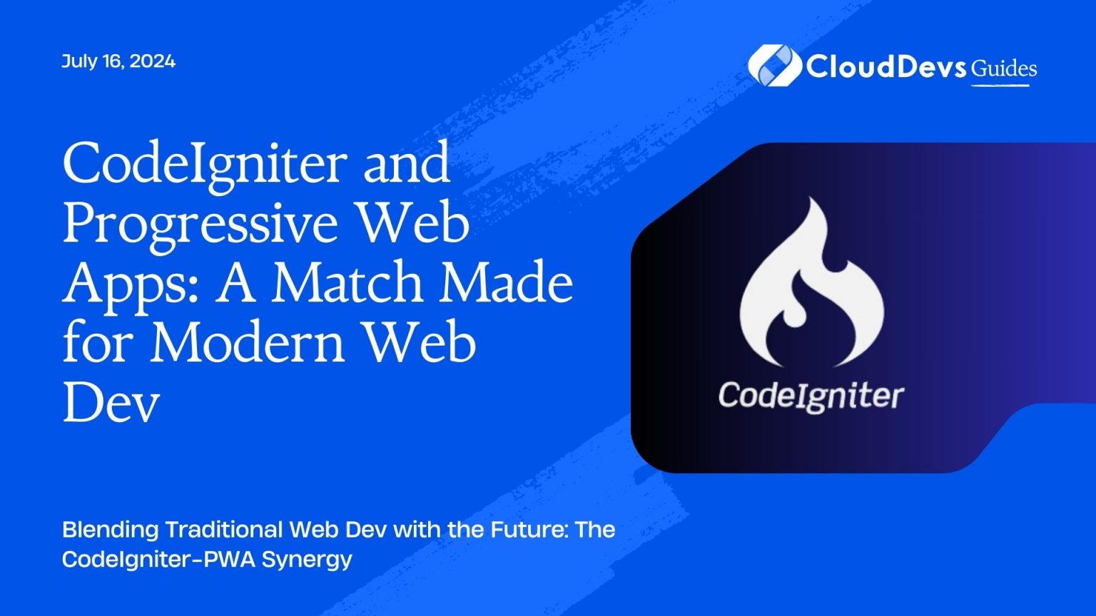 CodeIgniter and Progressive Web Apps: A Match Made for Modern Web Dev