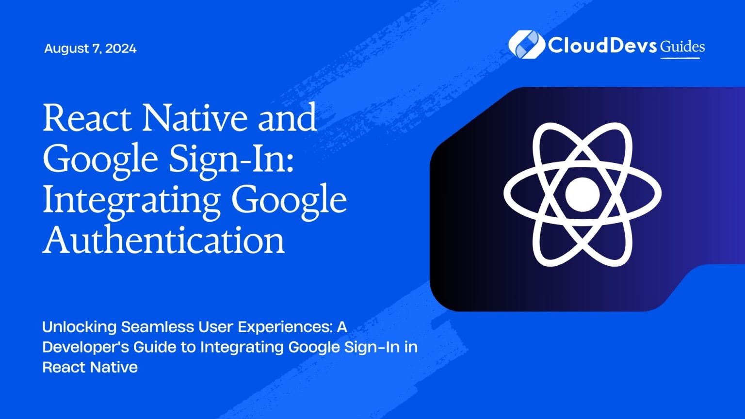 React Native And Google Sign In Integrating Google Authentication