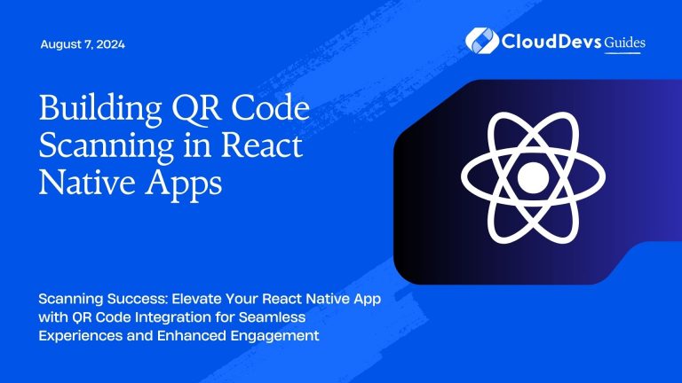 Building Qr Code Scanning In React Native Apps 1541
