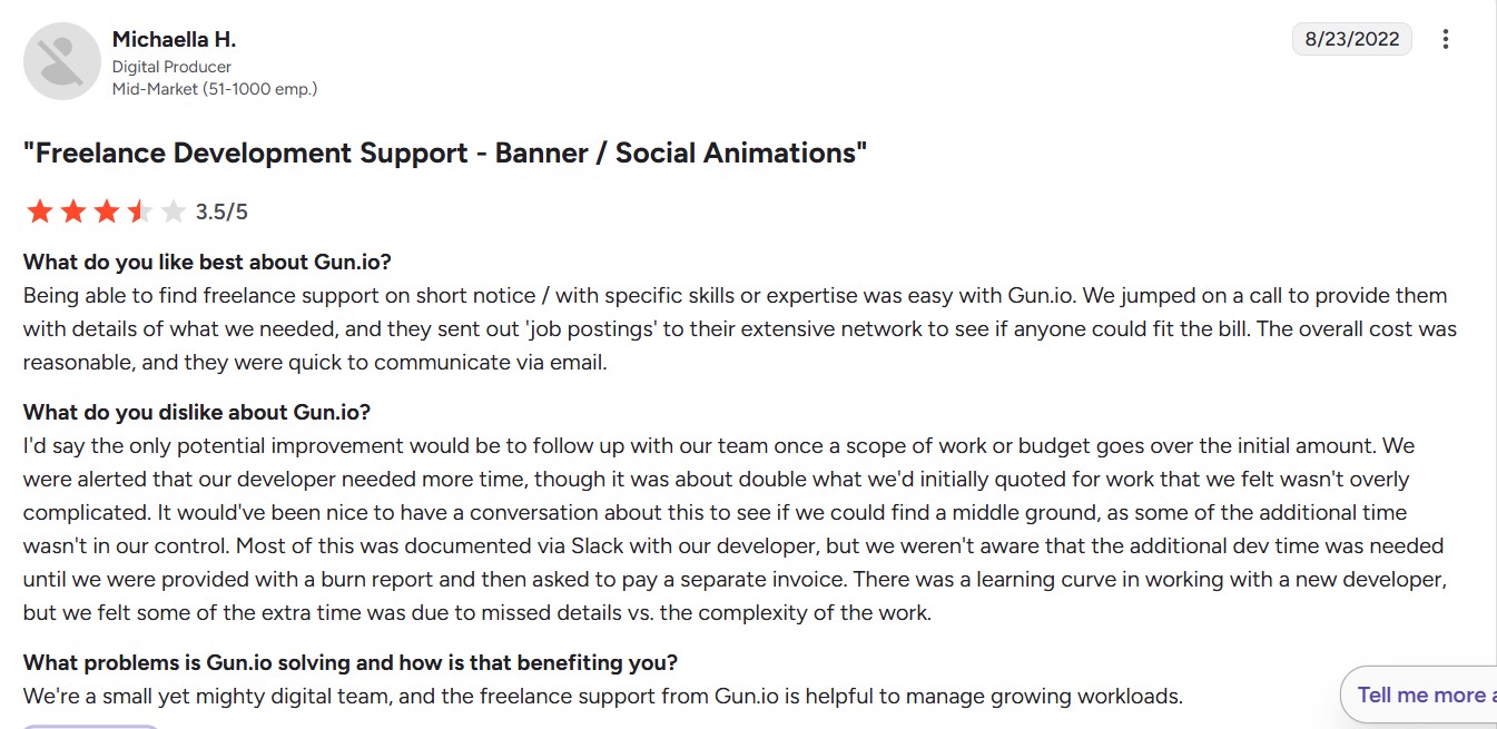 Gun.io Review: Pros, Cons, Pricing and Alternatives in 2025